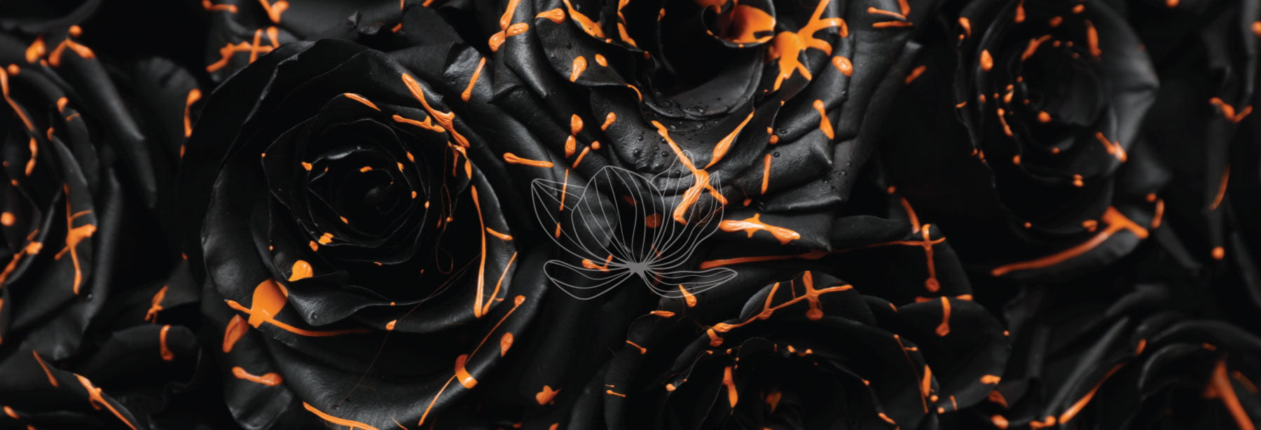 Halloween Gift Roses • Blooming Emotions - BloomingEmotions.com