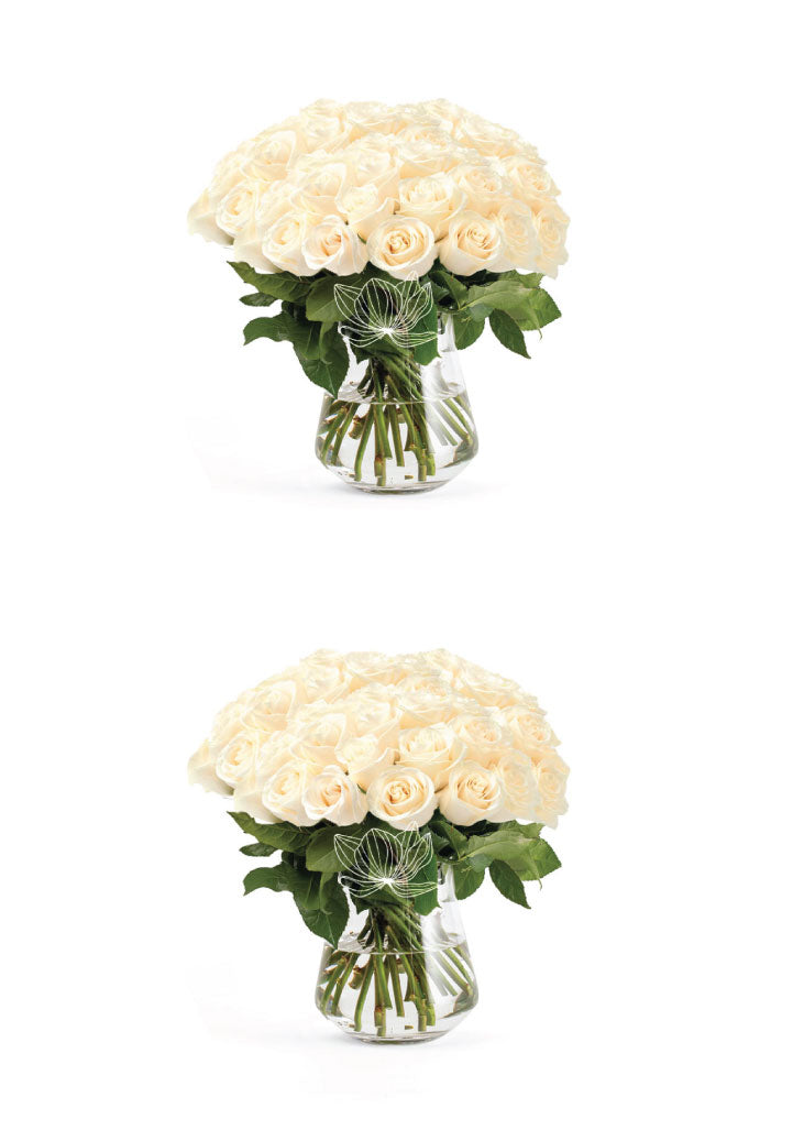 50 Fresh Roses Wedding wers Sample Box · Long Stems 20 " | Blooming ...